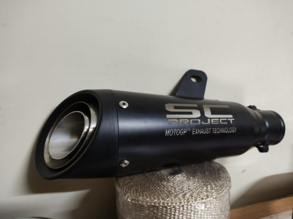 SC Project Slanted Cut Dual Pipe Exhaust - advstore.pk